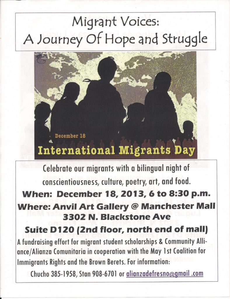 Migrant Voices: A Journey of Hope and Struggle - Community Alliance