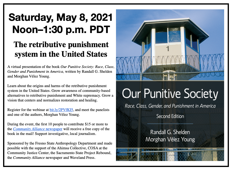 The retributive punishment system in the United States - Community Alliance