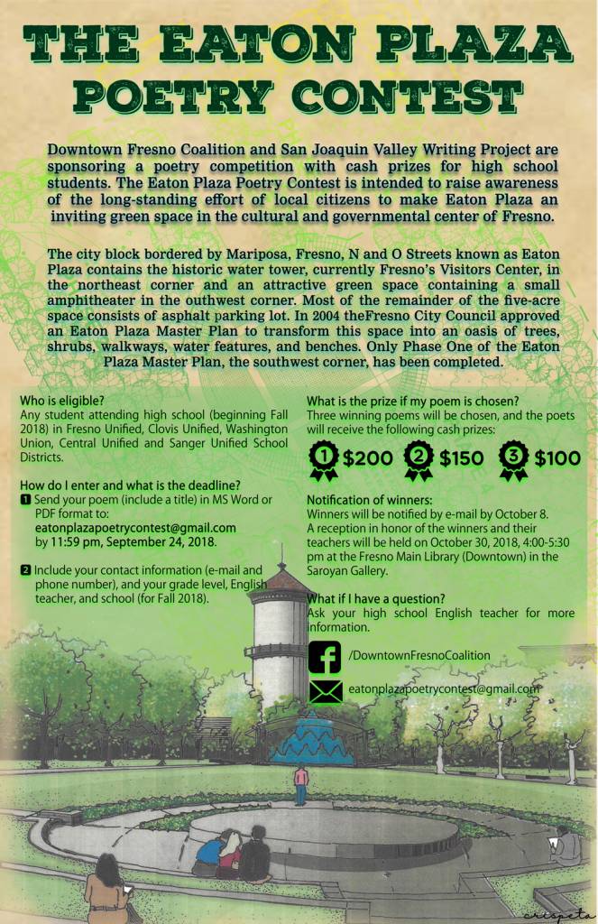 The Eaton Plaza Poetry Contest - Community Alliance