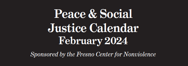 The Peace and Social Justice Calendar - Community Alliance